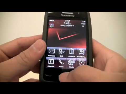 Blackberry Storm 2 9550 (Odin) SoftWare Review - YouTube