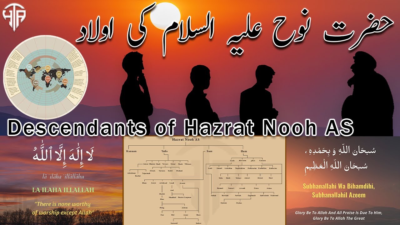 Descendants\children of Hazrat Nooh(A.S) and death of Hazrat Nooh(A.S ...