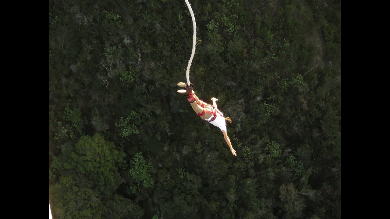 BUNGEE JUMPING IN AFRICA - ADRENALIN FACE - WORLD HIGHEST BUNGY JUMP ...