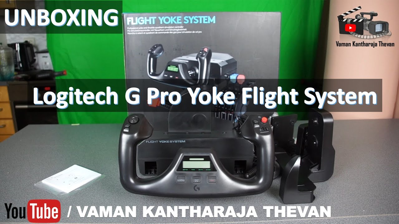 Logitech G Pro Yoke Flight System - YouTube