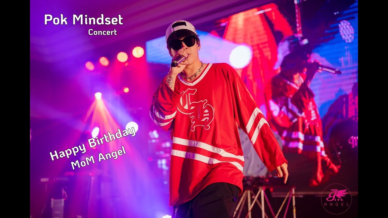 Pok mindset Concert งานเลี้ยงภายใน วันเกิดซ้อเอ๋ Gift Angel - YouTube