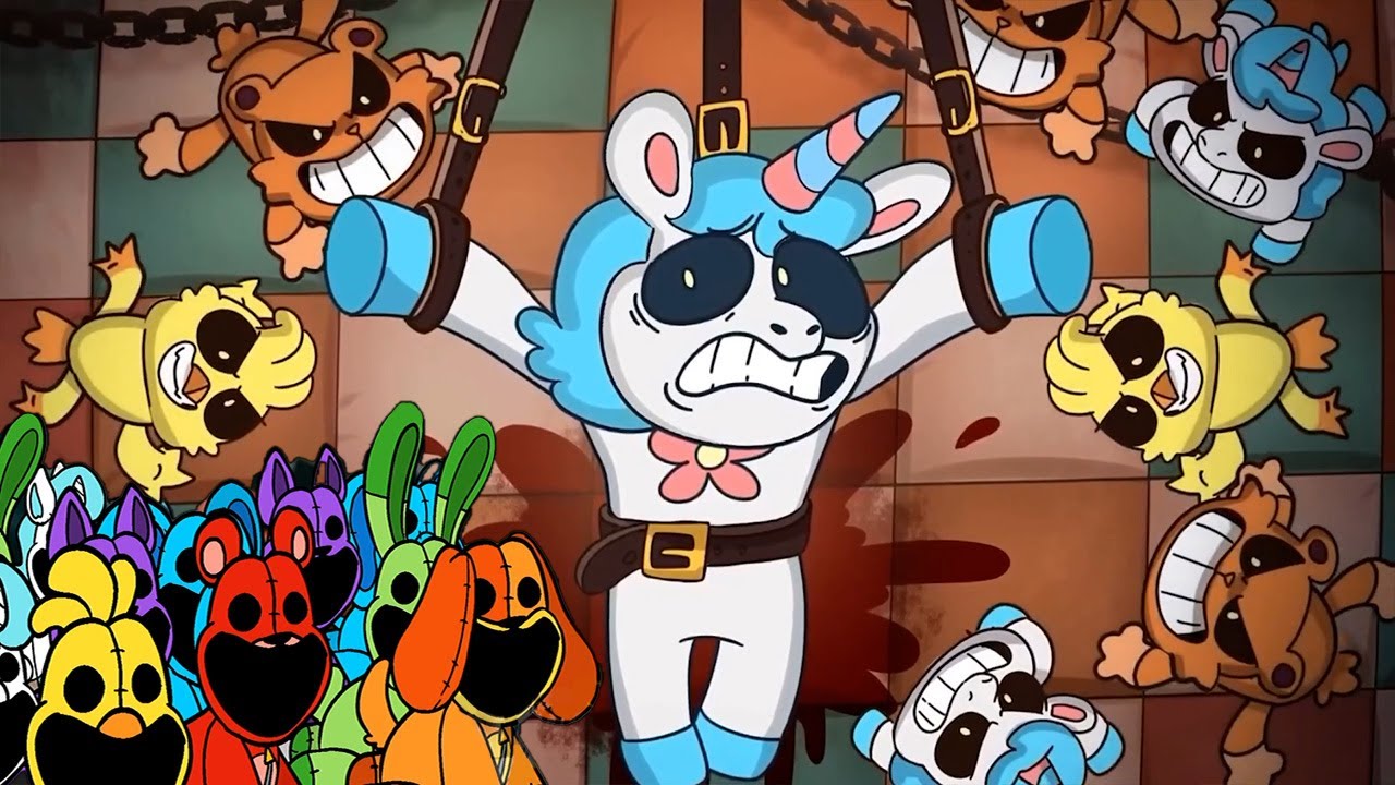 Craftycorn death cutscene - (SAD ENDING) - TOP 12 Poppy Playtime ...