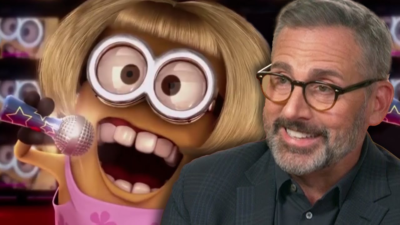 Steve Carell on the genius of the Minions | Interview - YouTube