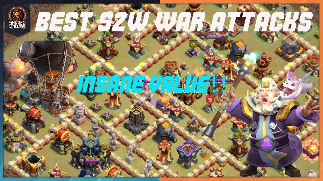 Best S2W War Attacks #2 | Clash of Clans - YouTube