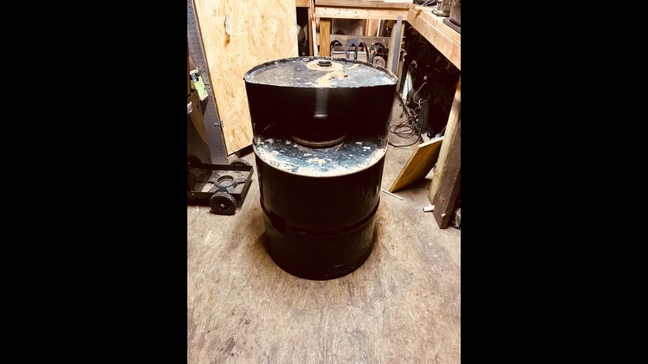 DIY Coal Or Wood Forge for Black Smithing - YouTube