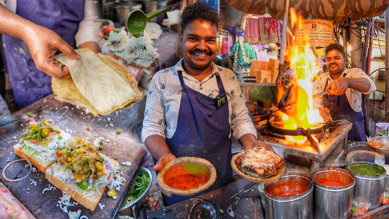 Ek Dum Butter ke sath Roast Hoga full Fire Mein | Malai Sandwich Only ...