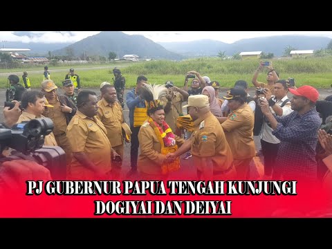 KUNJUNGAN KERJA PJ GUBERNUR PAPUA TENGAH KE DOGIYAI DAN DEIYAI - YouTube