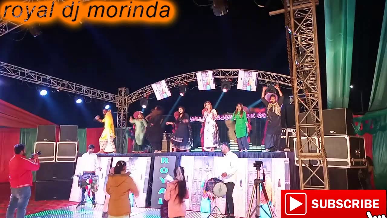 NIGHT DJ GROUP/ AND TRUST LED WALL/ SETUP MOHALI - YouTube