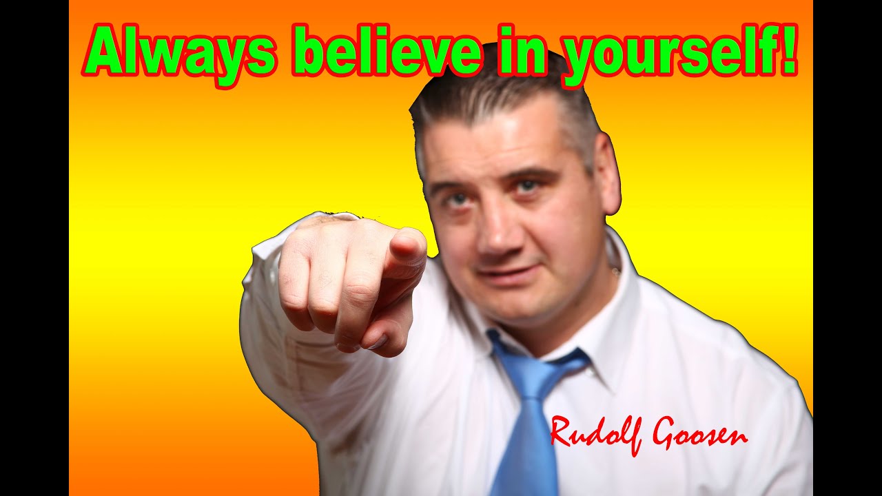RUDOLF GOOSEN a.k.a Mr. Fantastic - Why I Choose Me! Motivational Talk ...