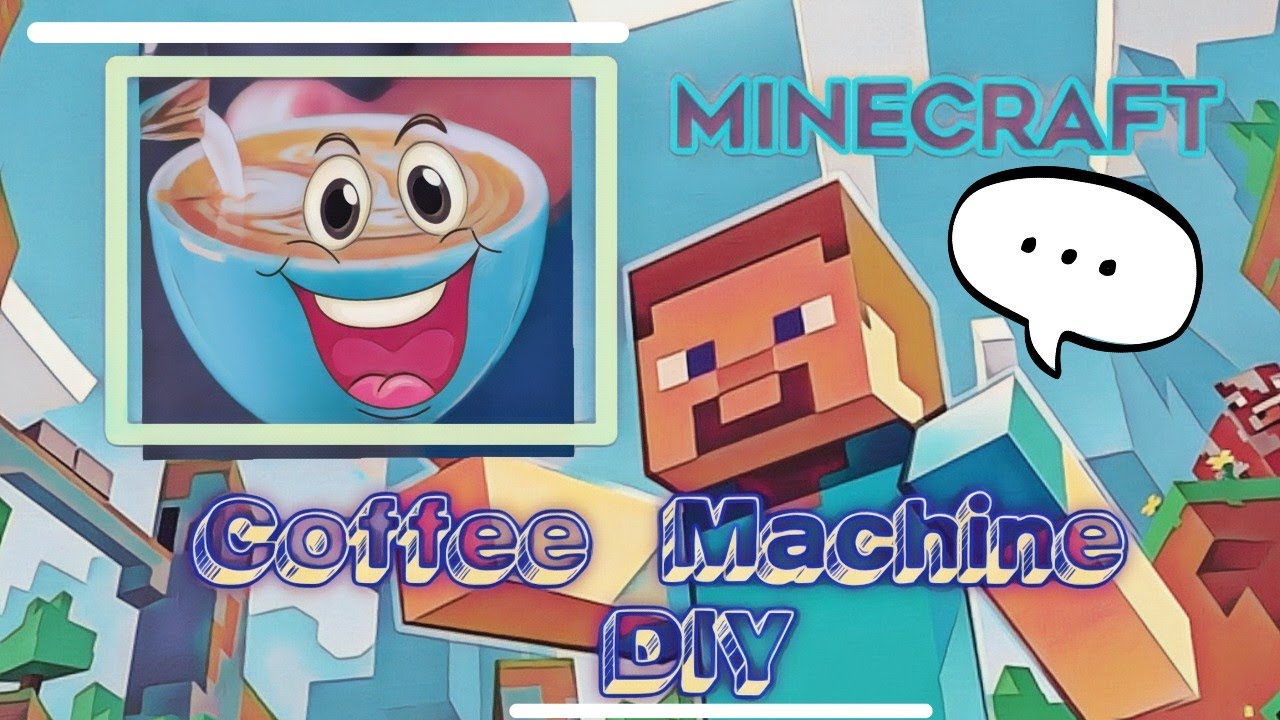 Minecraft:Coffee Machine - YouTube