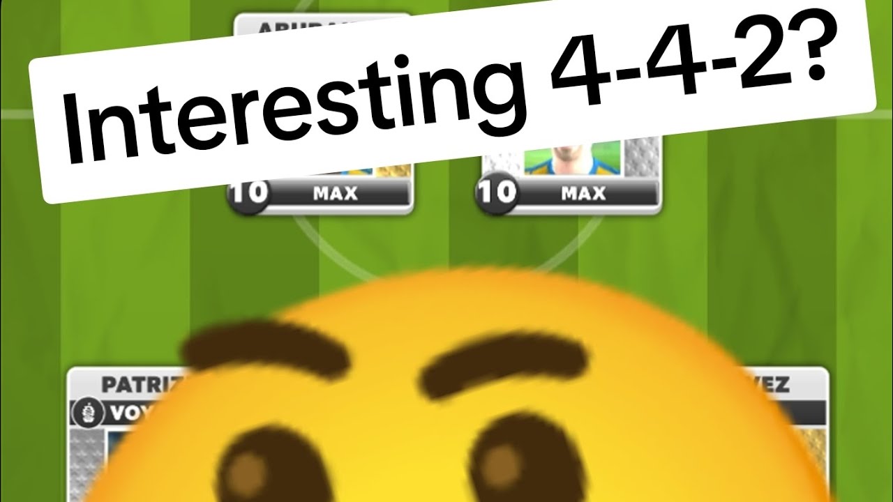 🤔 Here's an interesting 4-4-2! ⭐ Score! Match 4️⃣4️⃣2️⃣ - YouTube