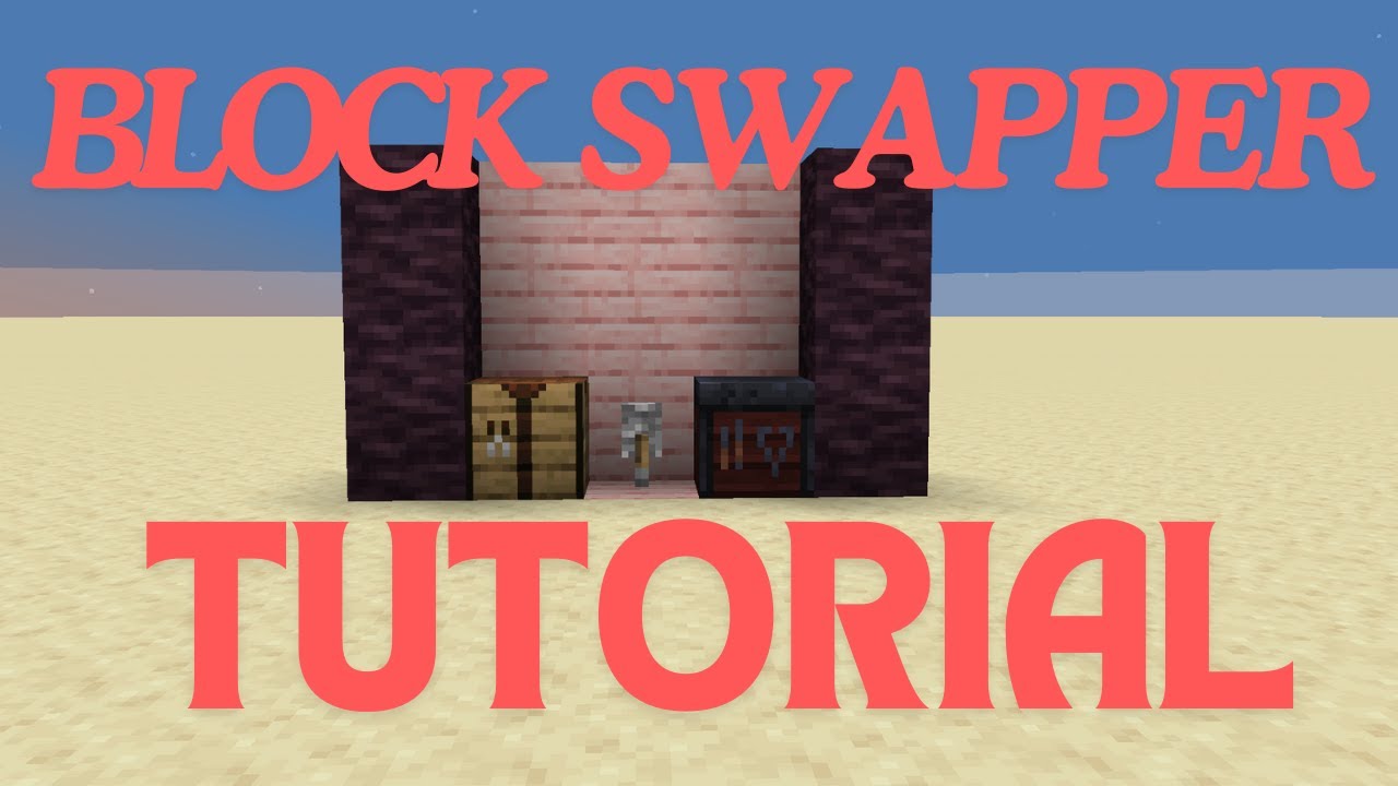 Minecraft easy block swapper tutorial | ENCHANTED COBBLE | Bangla Minecraft - YouTube