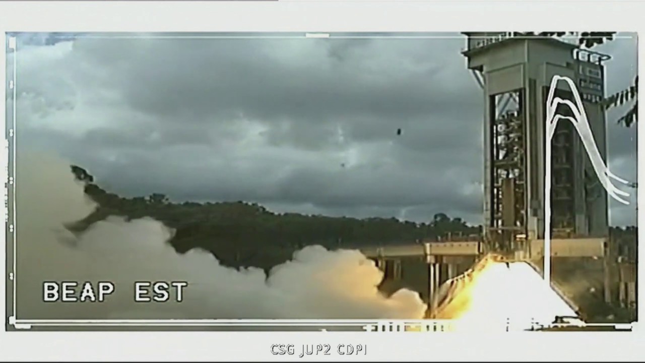 2e essai du P120C (Ariane 6) - Caméra technique - YouTube