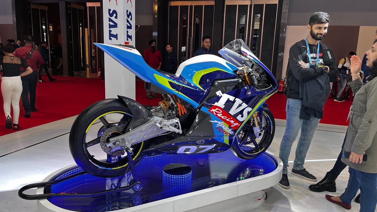 Tvs Apache Super Bike Auto Expo 2024 ! Apache RTR Super Bikes ! Super ...