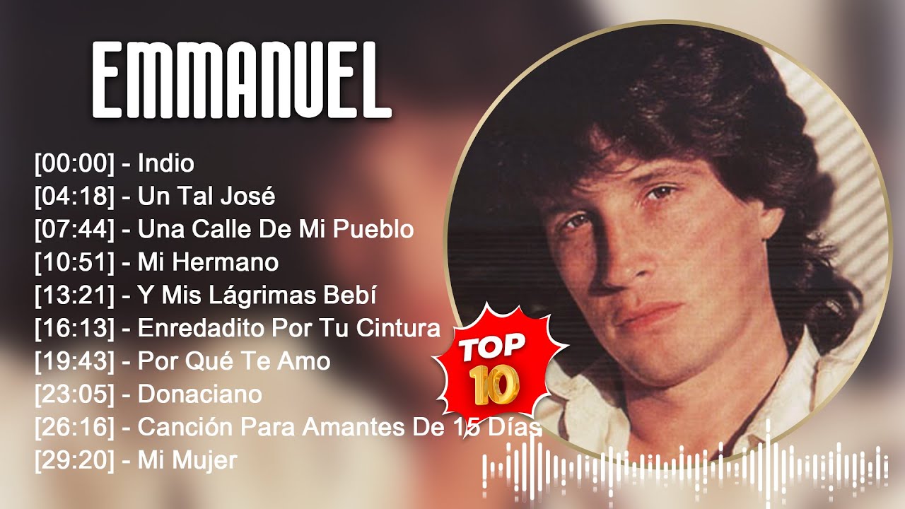 EMMANUEL 1976 - 10 RAZONES PARA CANTAR - Emmanuel Grandes Éxitos, Sus ...