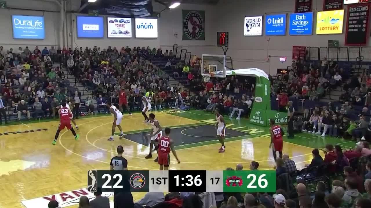 Trey Davis with 20 Points vs. College Park Skyhawks - YouTube