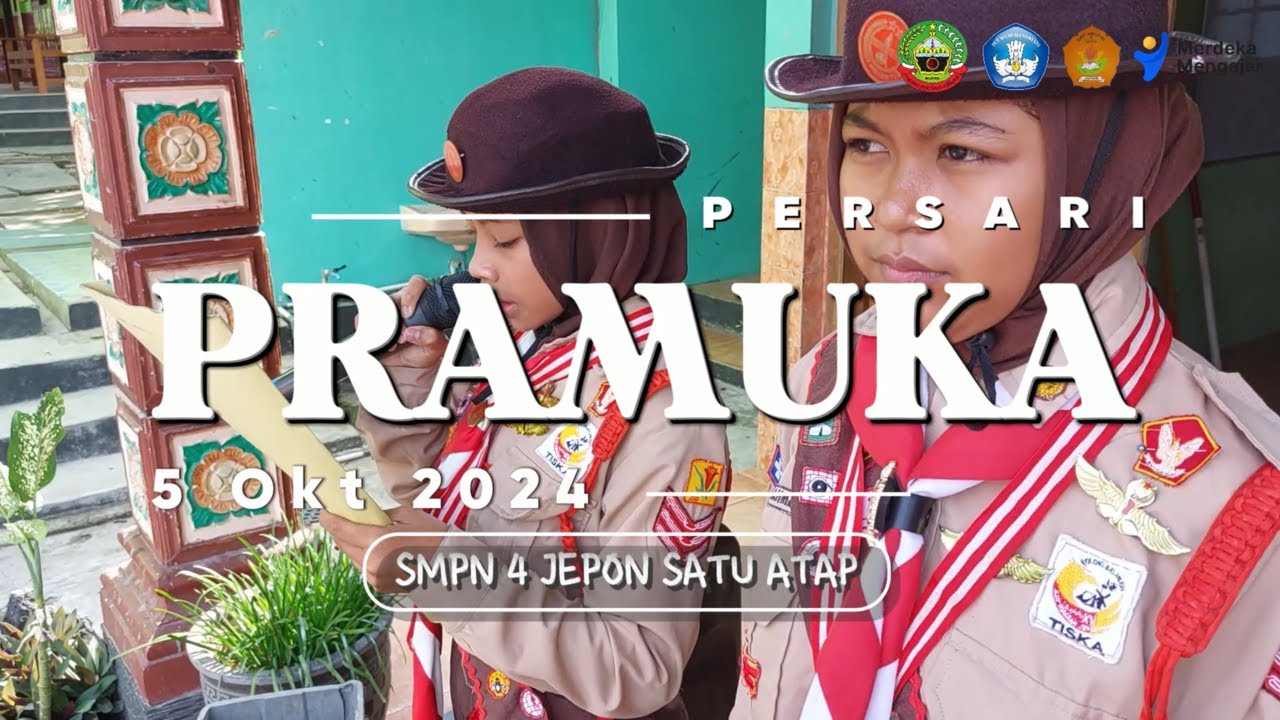 Kegiatan PERSARI Pramuka - SMP Negeri 4 Jepon Satu Atap - YouTube