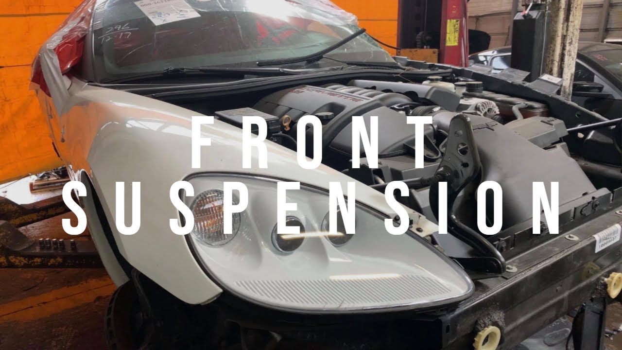 Removing C6 Corvette Suspension for our Mid-Engine C10! - YouTube