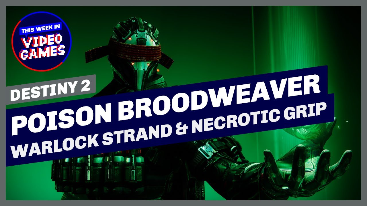 Poison Broodweaver - Warlock Strand PVE Build with Necrotic Grip in ...