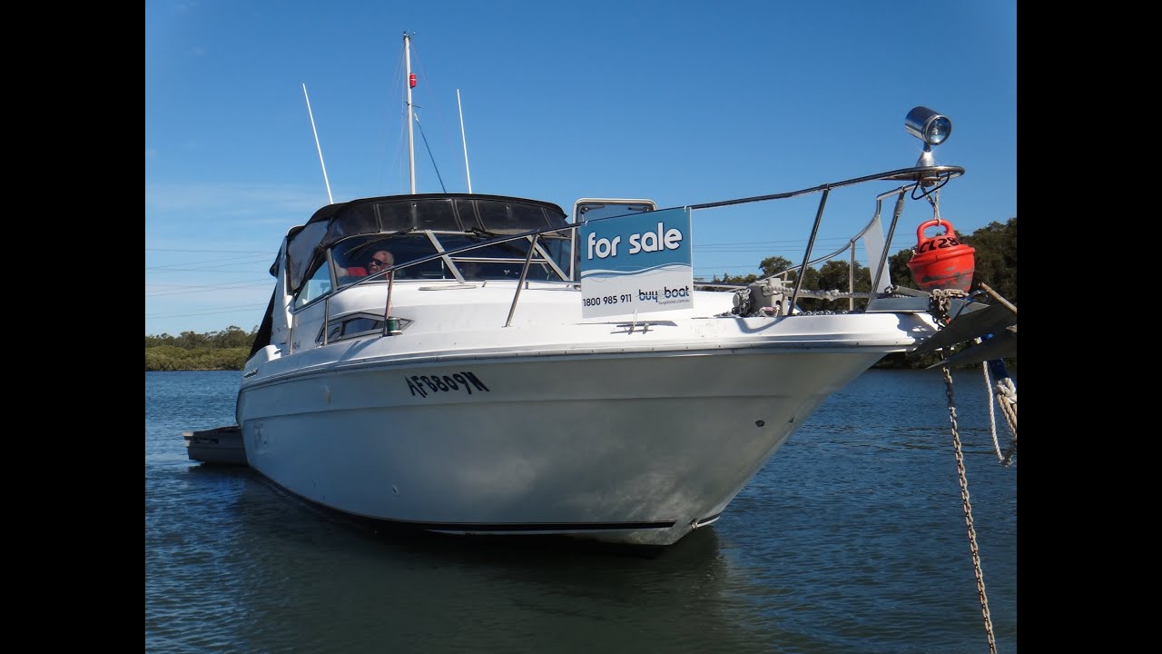 Sea Ray 3000 Sports Cruiser - Walkthrough - YouTube