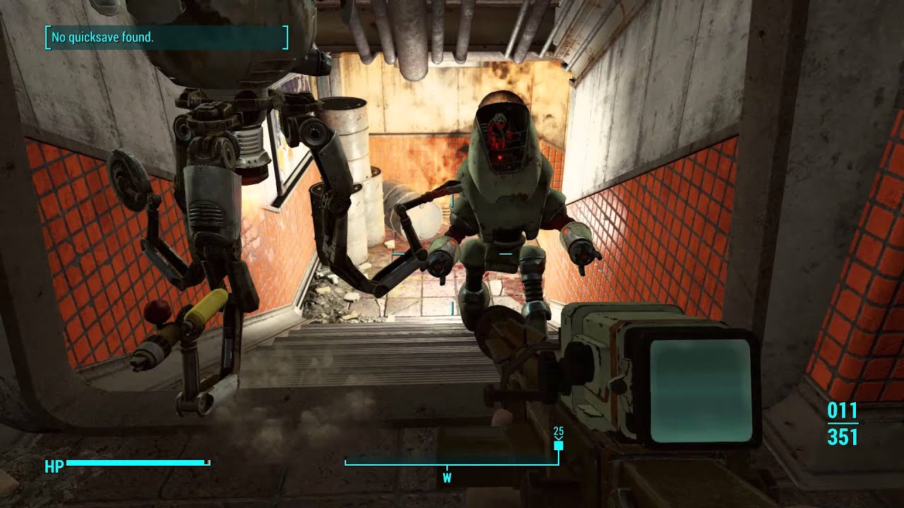 Fallout 4 Subway Station PC Gameplay - YouTube