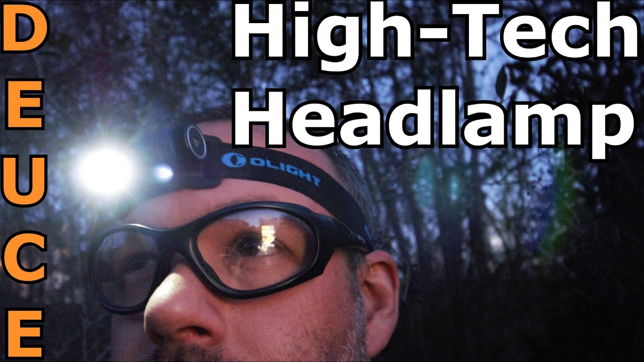 High Tech Headlamp! Olight H1R Nova Review - YouTube