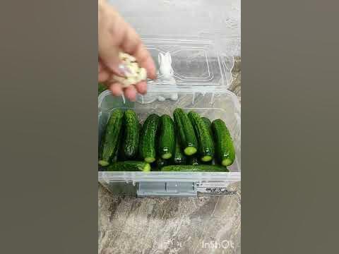 МАЛОСОЛЬНЫЕ ОГУРЦЫ - YouTube