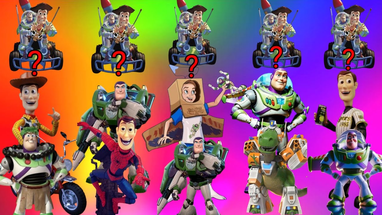 Looking for Disney Pixar Toy Story 4 Woody, Buzz Lightyear, jessie, Rex ...