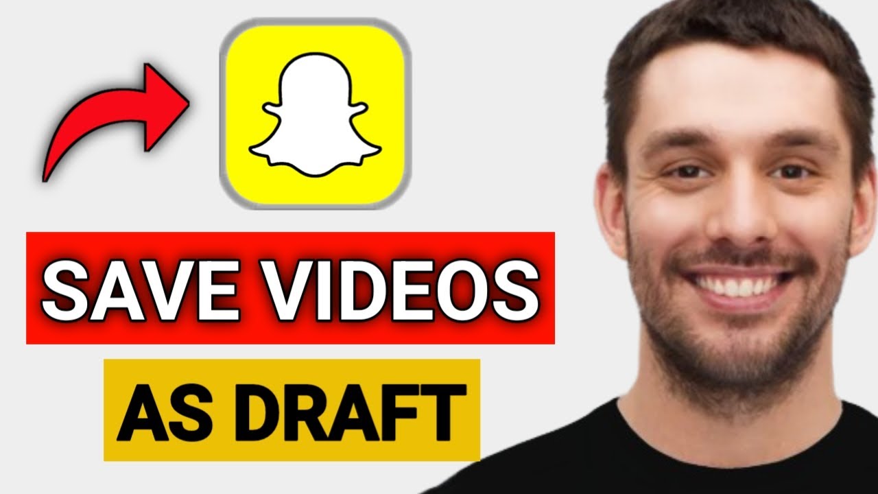 How To Save Video As Draft On Snapchat - YouTube
