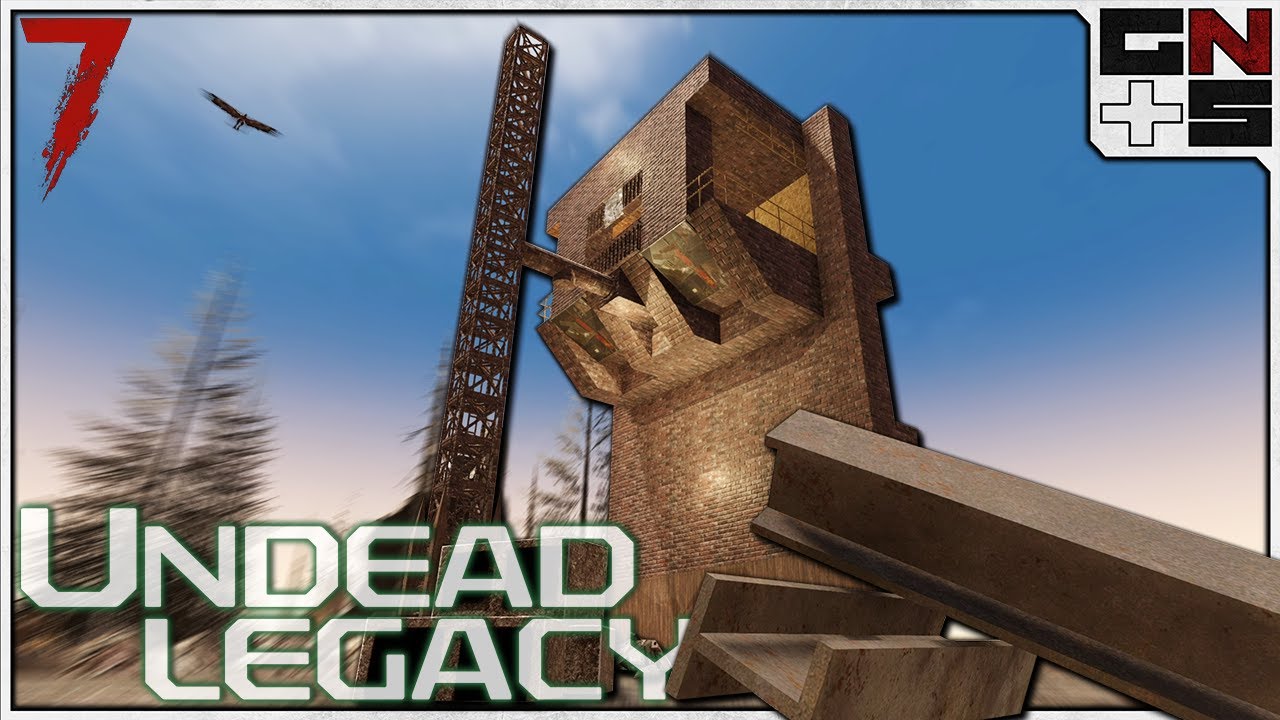 The New Base - Undead Legacy 7 Days to Die (UL11) - YouTube