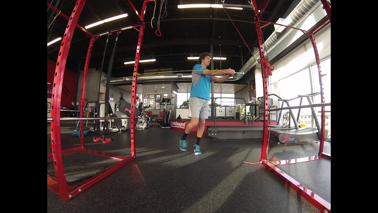 Single Leg Balance with Rotation - YouTube