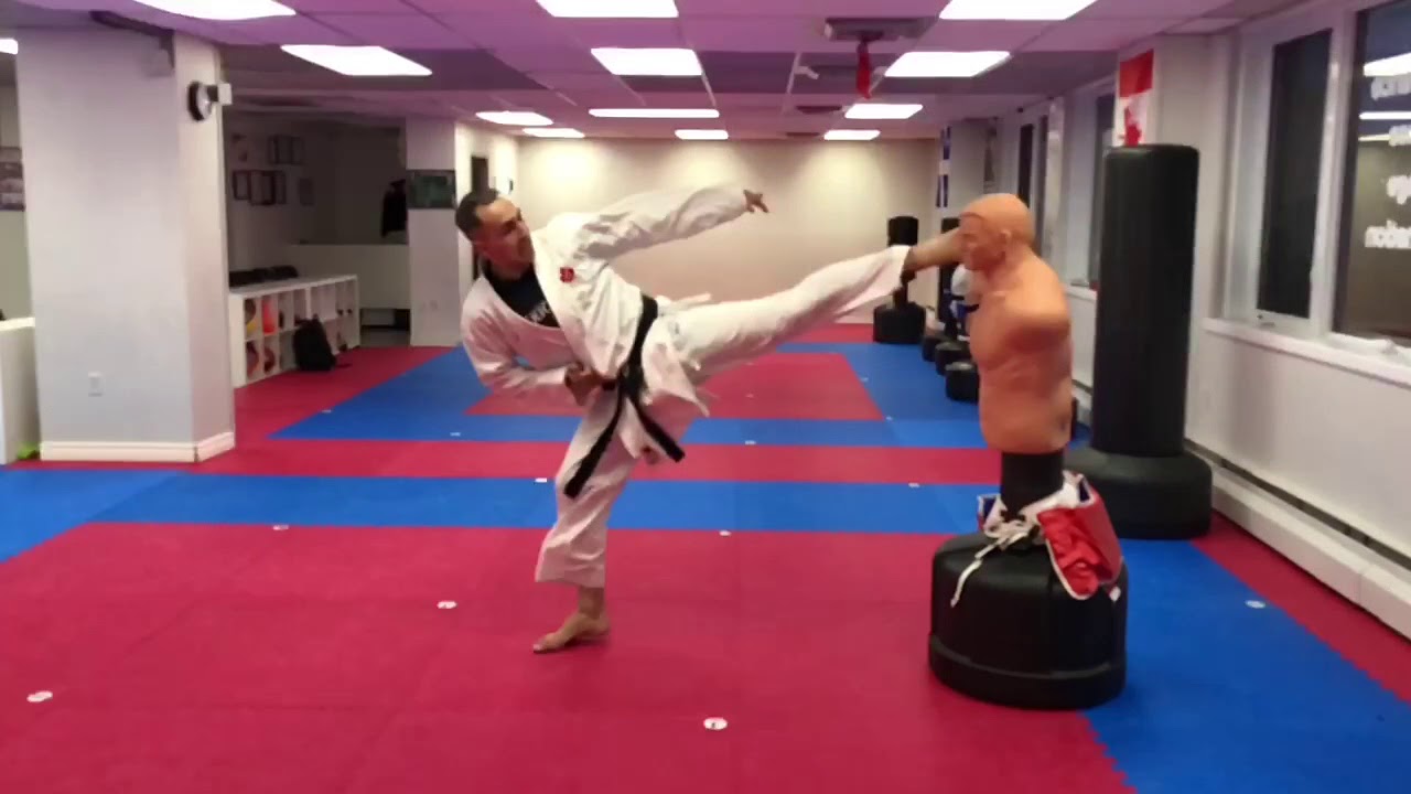 MAWASHI, HIGH ROUND kick karate Alexandru Sorin - YouTube