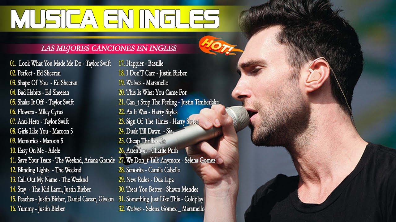 Música En Inglés 2024 💎 Las Mejores Canciones Pop en Inglés 💎 Lo Mas ...
