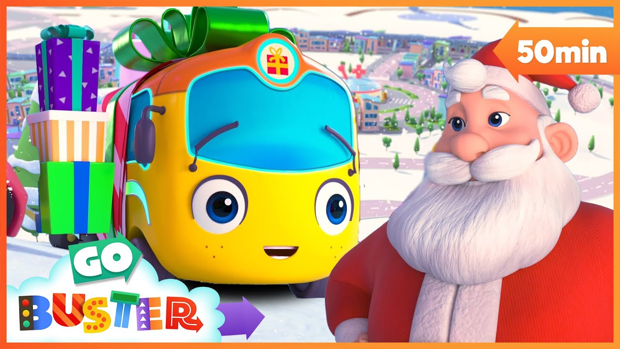 Buster's Xmas Adventure! The Christmas Grotto Mix Up | Go Buster - Bus ...