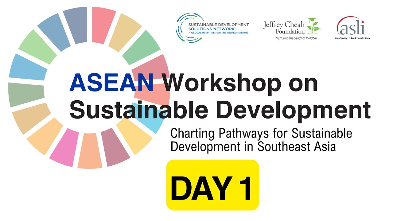 ASEAN Workshop for Sustainable Development 2023 (Day 1) - YouTube