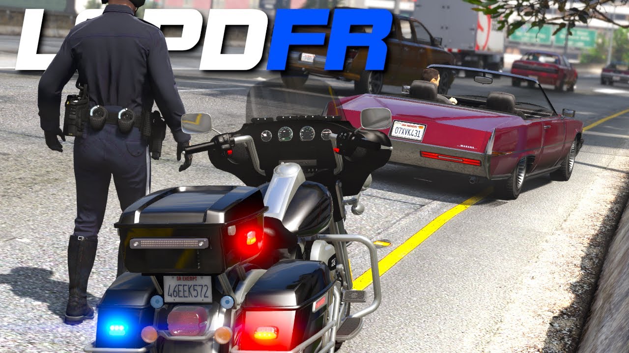 🔴LIVE - Motorcycle Patrol In Los Santos! - GTA 5 LSPDFR - YouTube