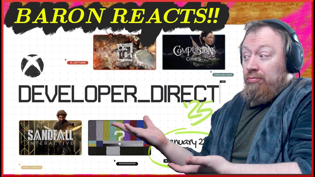 Baron Reacts: Microsoft Developer Direct (Where Doom?) - YouTube
