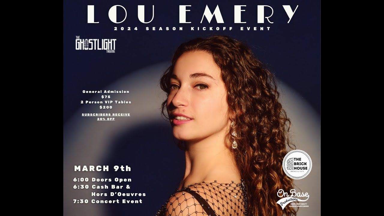Lou Emery - Spring Kickoff Event - March 9th, 2024 - The GhostLight ...