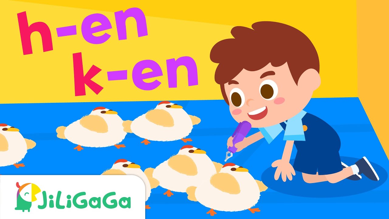 en | Ken hen pen ten 🖊️ 🎶 | Fun with Phonics | FIVE LITTLE DUCKS 🎶 ...
