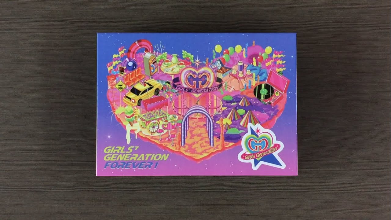[Unboxing] Girls' Generation 소녀시대 7th Korean Album FOREVER 1 (DELUXE ...