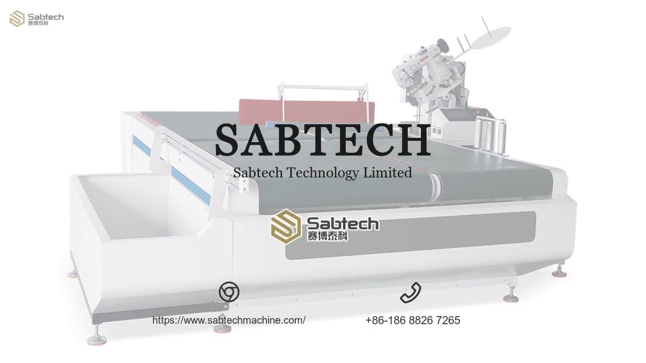 Automatic Tape Edge Machine(SAB-8H) - YouTube