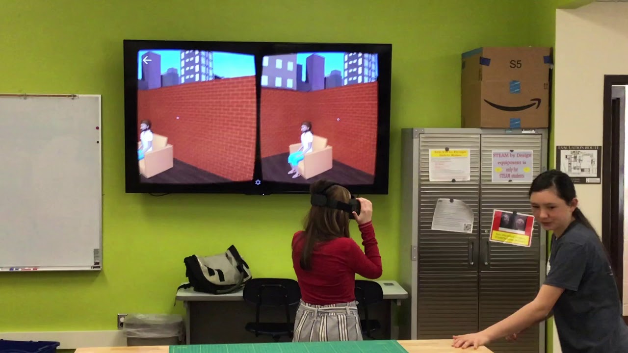 CoSpaces Edu with Merge Goggles VR Demo - YouTube