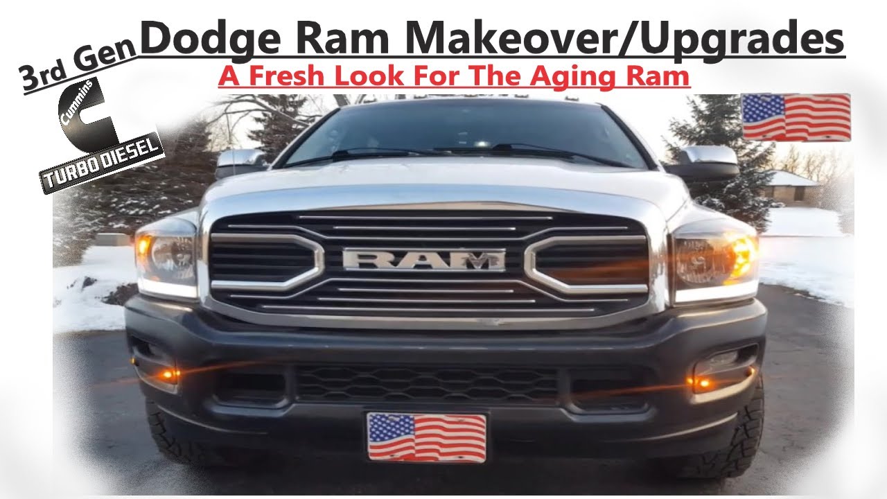 Dodge Ram 3rd Gen Makeover/ Upgrades & Facelift - YouTube