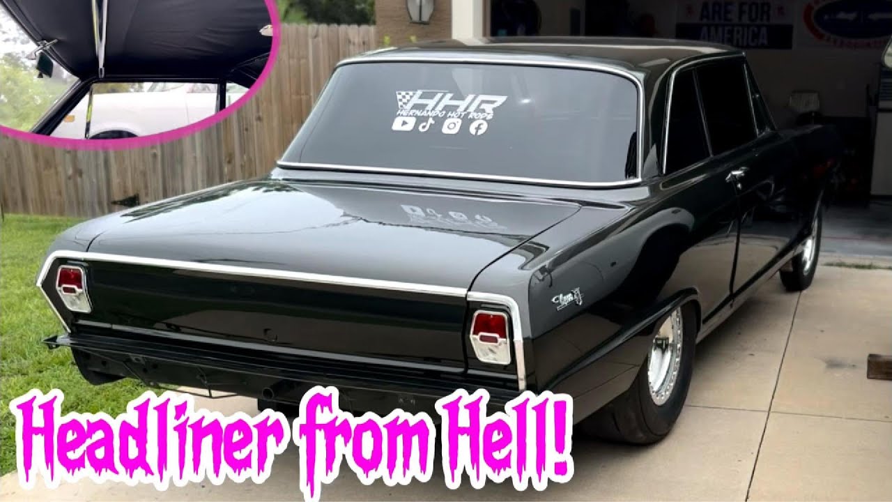 Headliner Install to Start The Interior!!! - YouTube