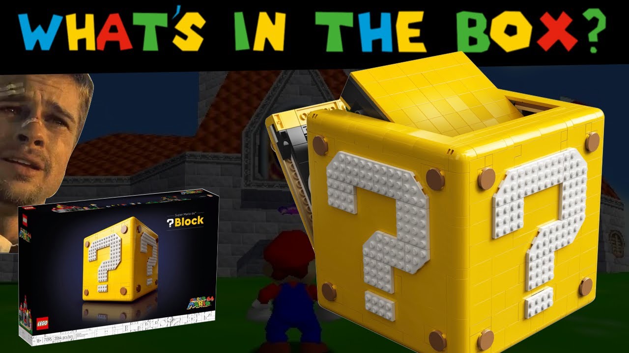 What's in the box?! - LEGO Super Mario 64 Question Mark Block - 71395 ...