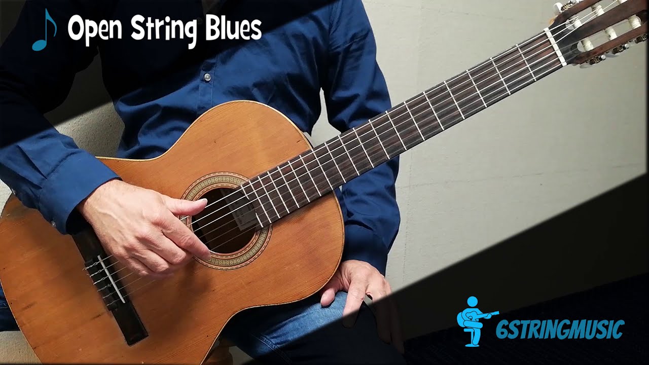 Guitar Train 1 - Open String Blues - Gitaarles - Marcel van Dorst ...