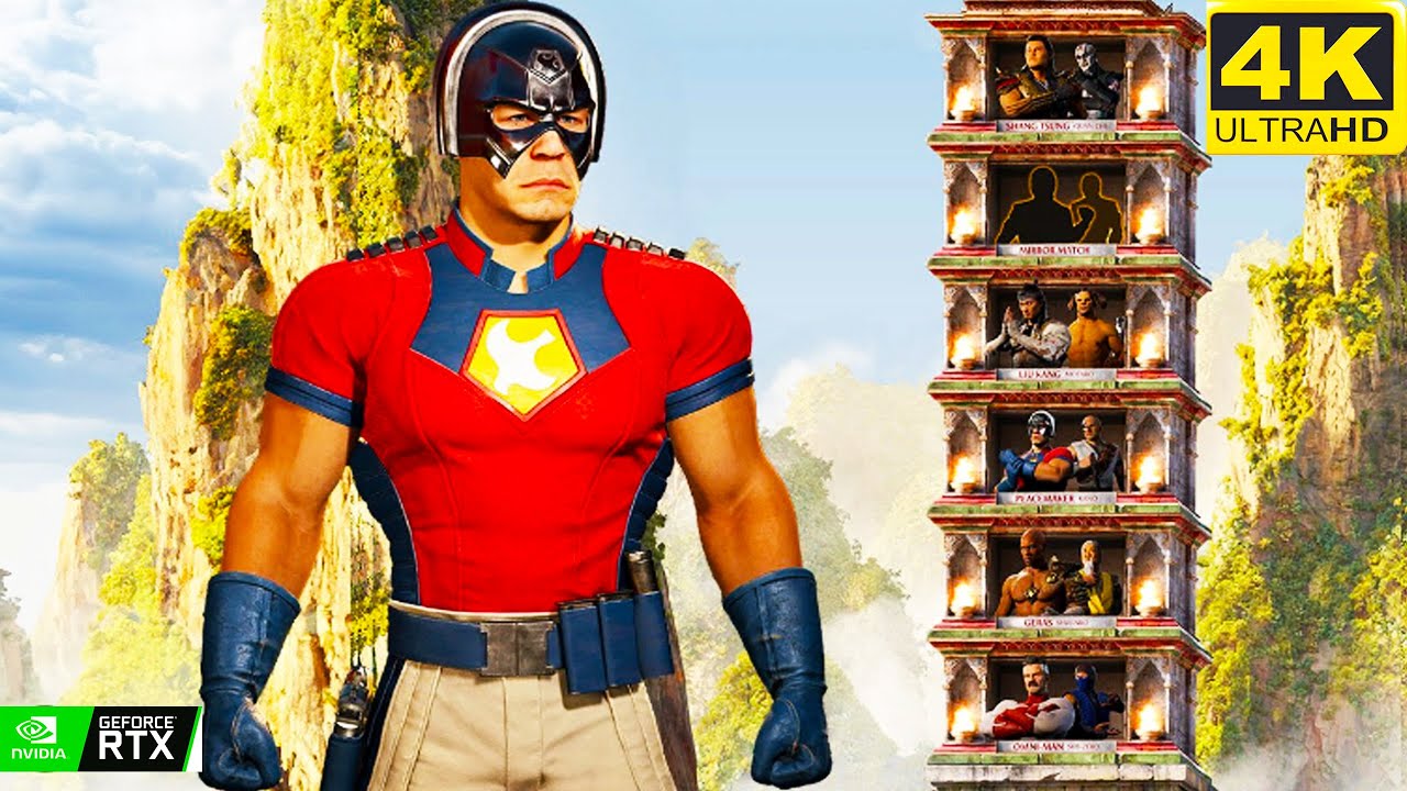 Mortal Kombat 1 - PEACEMAKER Classic Tower (4K ULTRA HD 60FPS) - YouTube