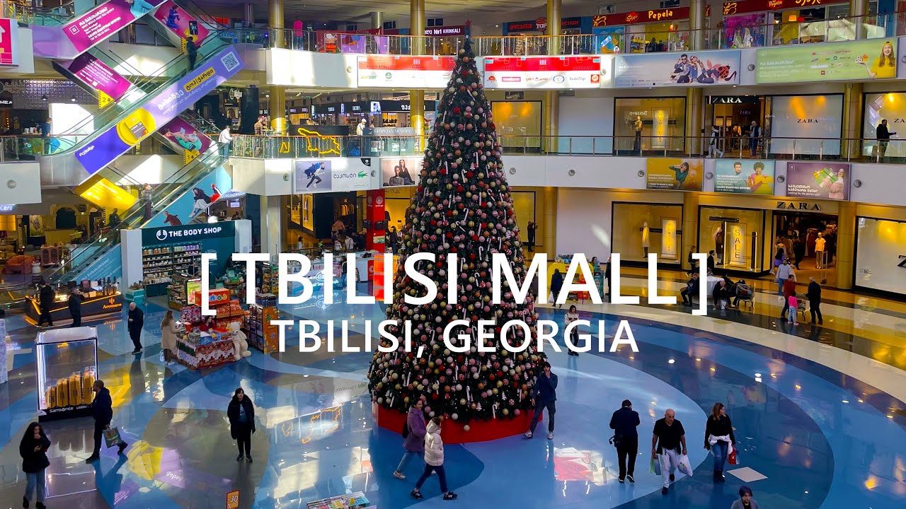 Tbilisi Walks: Tbilisi Mall - YouTube