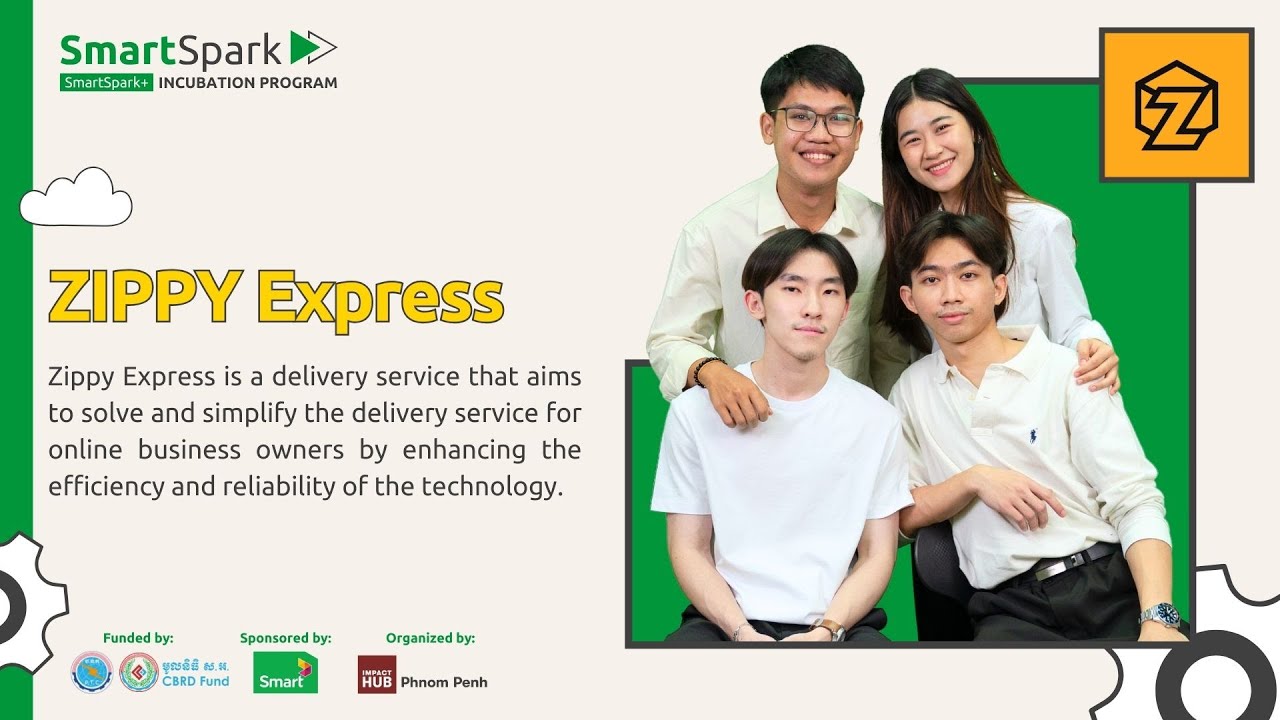 ZippyExpress - SmartSpark+ Incubation Program Final Pitch - YouTube
