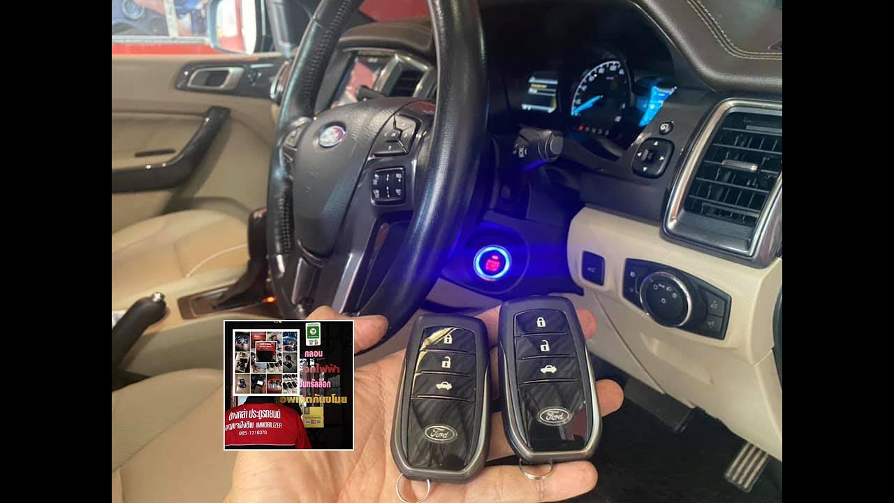 REMOTE START FORD EVEREST 2017 🇹🇭🇹🇭🇹🇭 - YouTube